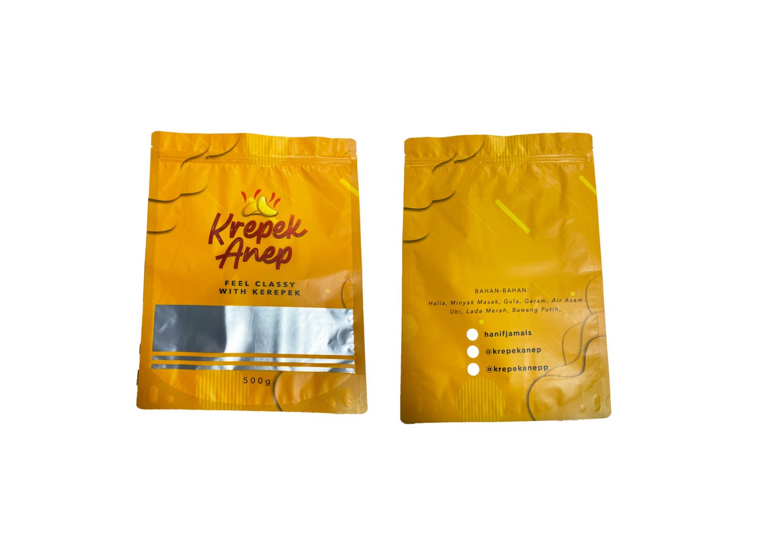 Packaging Kerepek Pisang - Plastik Custom | HAIN® Packaging