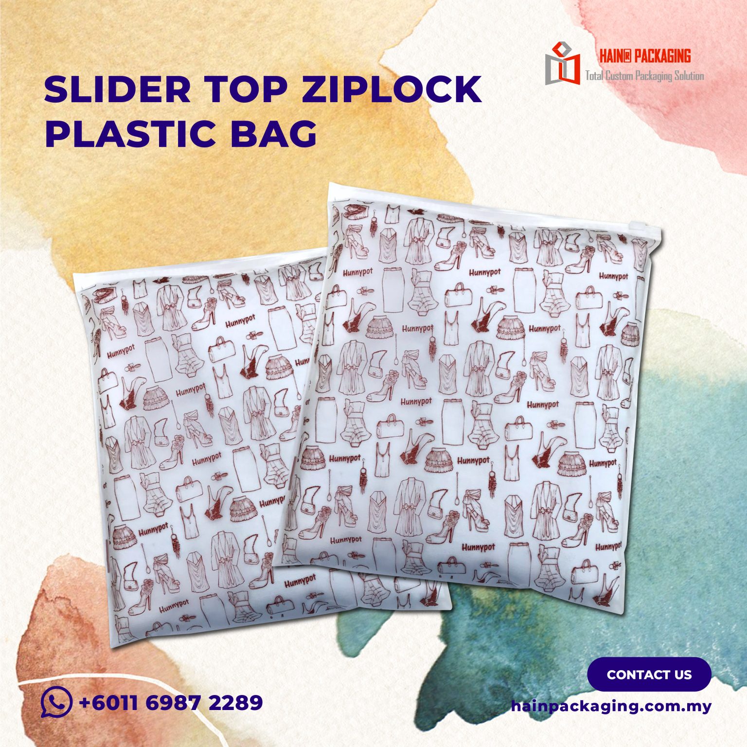 Tempah Plastik Zip Lock Bermutu dari Pembekal Berpengalaman Tinggi