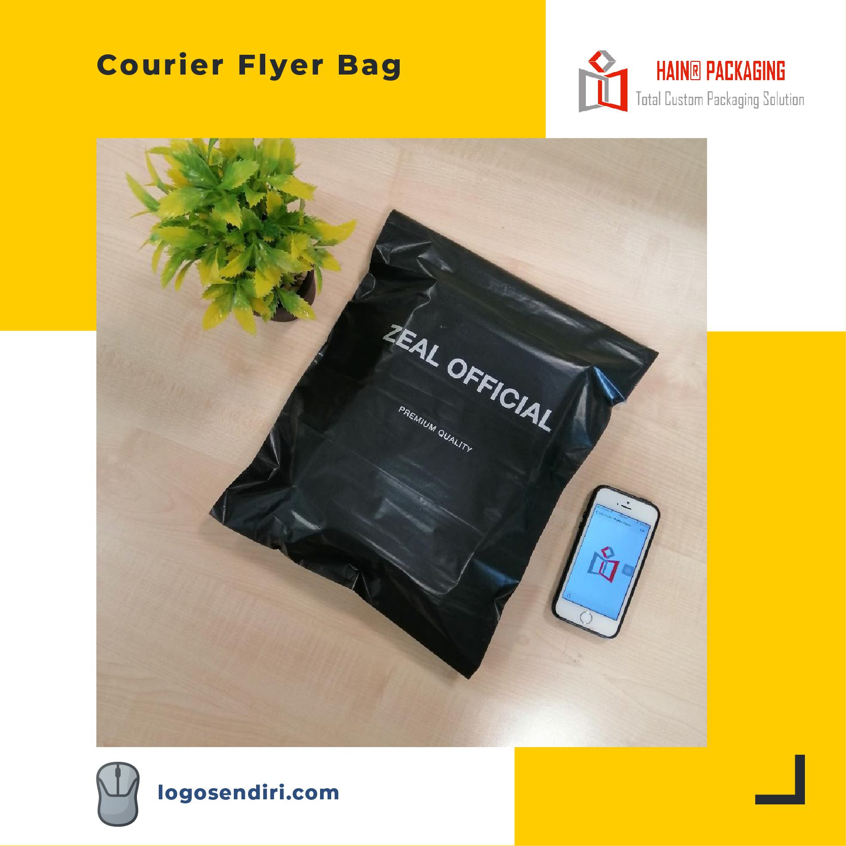 Penghantaran Produk Lebih Selamat dengan Plastik Parcel Berkualiti