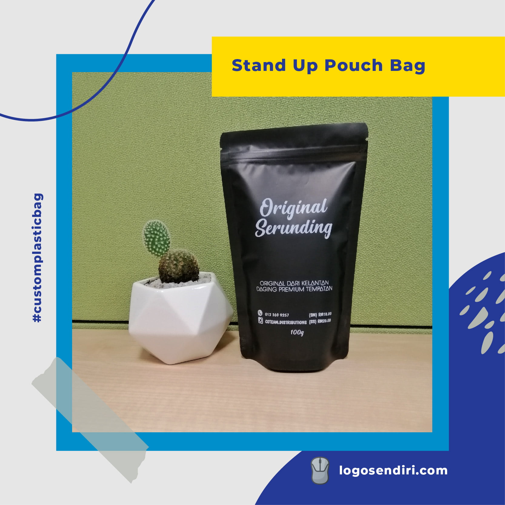 3 Jenis Packaging yang Sesuai untuk Semua Jenis Serunding